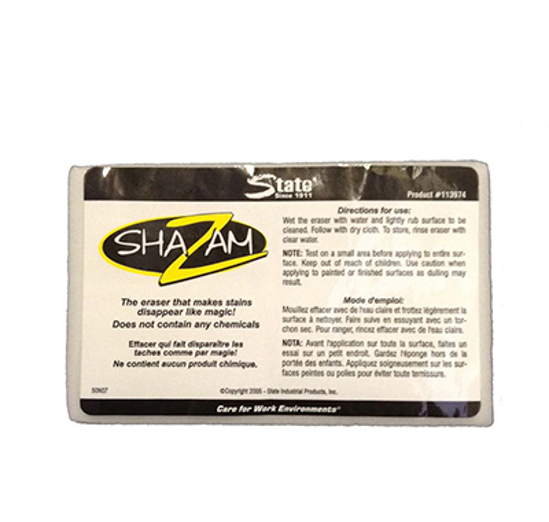 Shazam Dirt and Grime Eraser Quick Clean Up Sponge | 113975